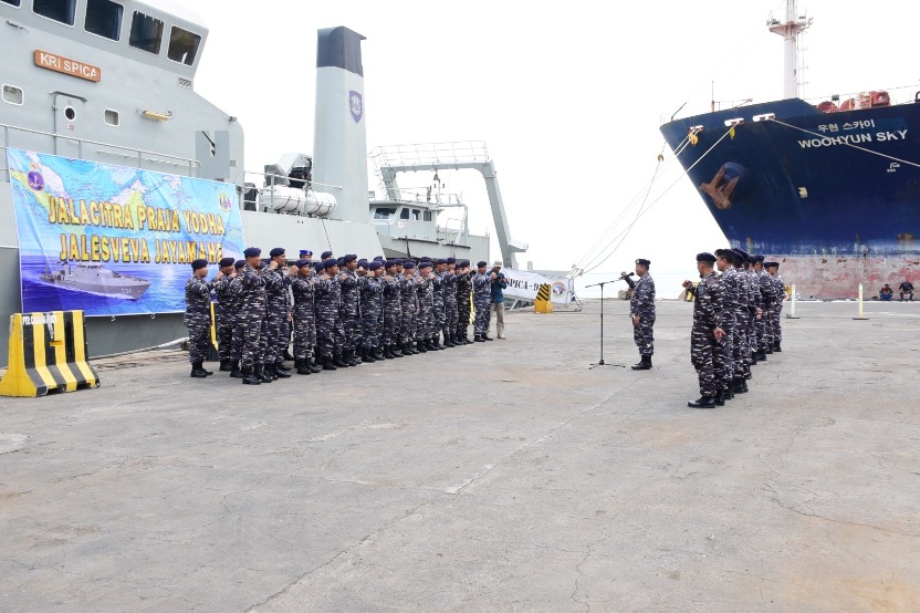 KRI SPICA-934 Tuntaskan Misi Latma Chse Dan Opsurta Hidros Perairan ...